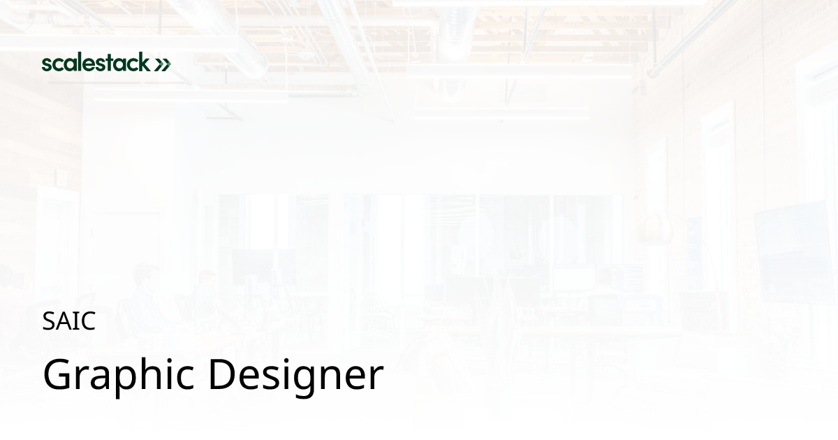 Graphic Designer at SAIC